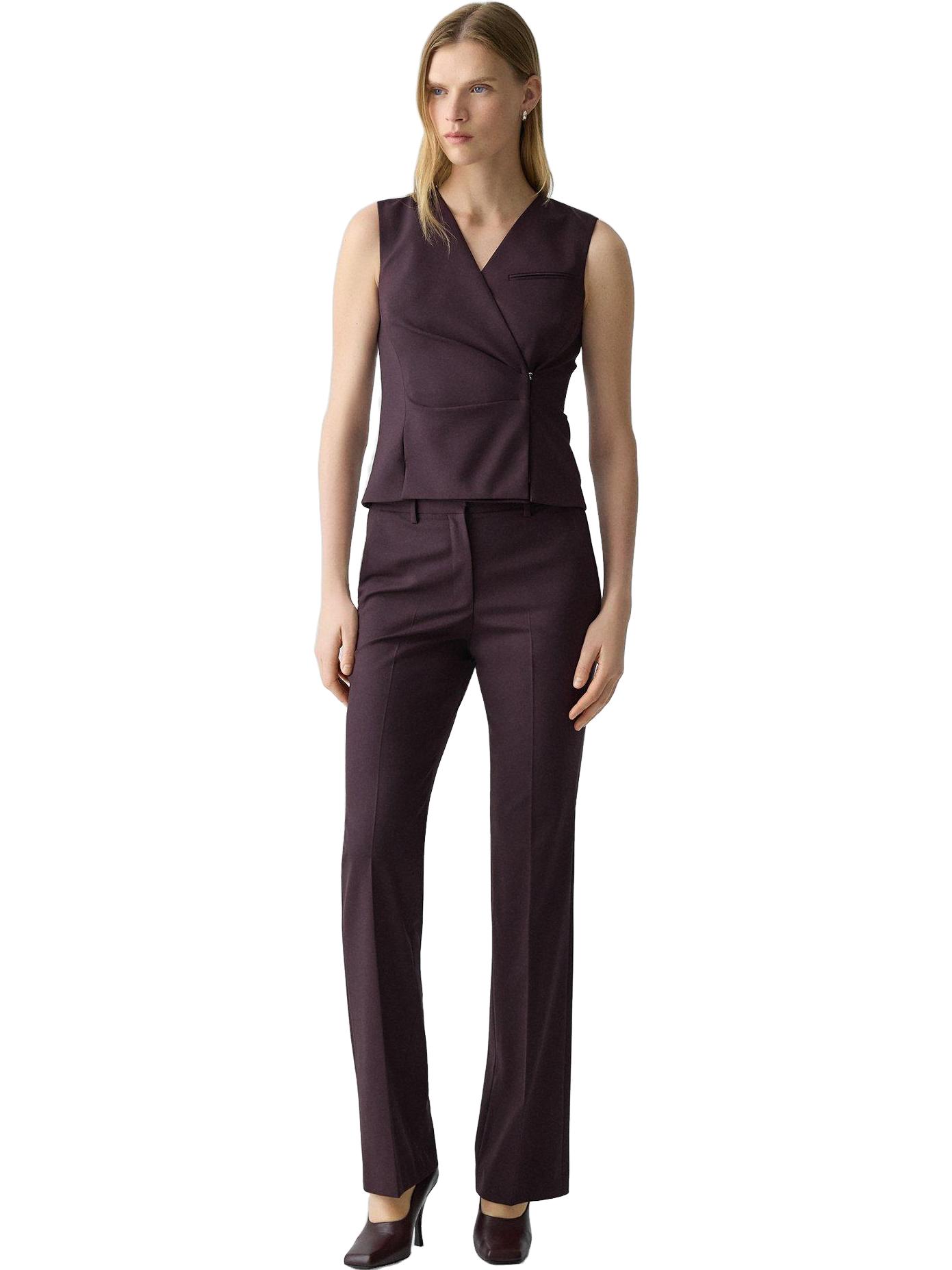 THEORY Flared Good Wool Pant